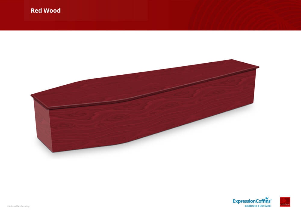 Expression pictured coffins - Mount Alexander Funerals